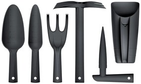 Prosperplast Sada ručního nářadí RESPANA GARDENING TOOLS SET černá, 6 ks