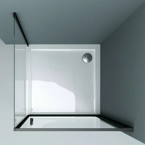 design sprchový kout RAVENA BLACK R36 75-100cm