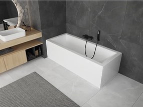Mexen Cubik obdélníková vana 150 x 70 cm s krytem, bílá - 55031507000X