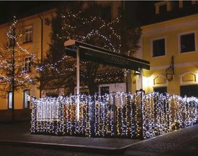 DecoLight SR-015046 DELUXE PROFI prodlužovací venkovní girlanda 20 LED studená bílá