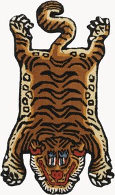 Ručně tkaný vlněný koberec Tiger