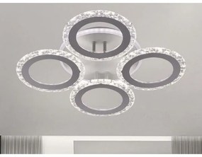 LED Stmívatelný přisazený lustr LED/55W/230V 3000-6500K + DO