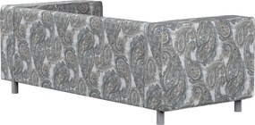 Potah na pohovku IKEA  Klippan 2-místná barva vícebarevná látka pletený vzor, vzorované