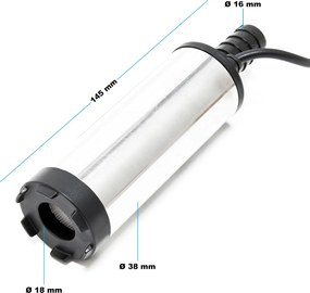 Čerpadlo na naftu Wiltec – 12 l/min, 8700 ot./min, 12 V (62543)