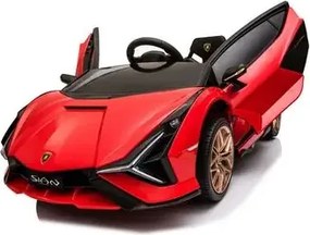 Eljet Dětské elektrické auto Lamborghini Sian červená / 25 W / Rychlos