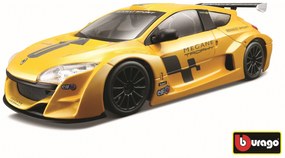 Model auta bburago renault mégane trophy metallic yellow