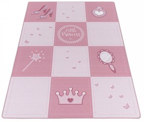 Ayyildiz, Dětský kusový koberec Play 2905 pink, 140x200, růžová, dětský pokoj