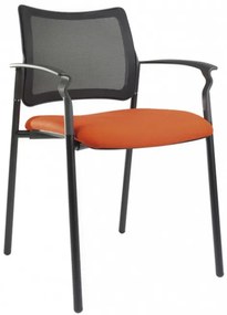 ANTARES 2170 N Rocky NET - Jednací židle  - koženka oranžová