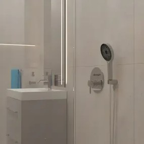 kielle Baterie pod omítku pro 2 spotřebiče chrom / Baterie / s tělesem