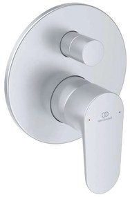 Ideal Standard Cerafine O - Baterie pod omítku, pro 2 spotřebiče, s tělesem, stříbrná A7193SI