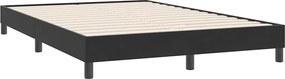 Postel Box Spring bez matrace černá 140x220 cm samet 3315875