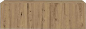 Nástěnné TV skříňky 3 ks dub artisan kompozitní 3328966