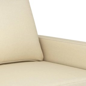 4dílná sedací souprava s poduškami krémová textil 3201438