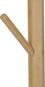 Stojanový věšák bambusový hnědý DR-N1004 WT