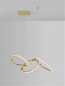 Závěsné LED svítidlo NOVA LUCE GIRISH 41W 3000K 9248110 stmívatelné Triac