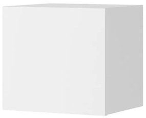 Calabrini b - závěsná skříňka Kvadrat - bílá lesk