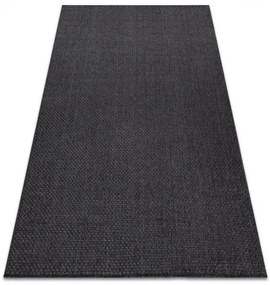 Dywany Luszczow Kusový koberec TIMO 6272 SISAL venkovní černý Rozměr koberce: 160 x 220 cm
