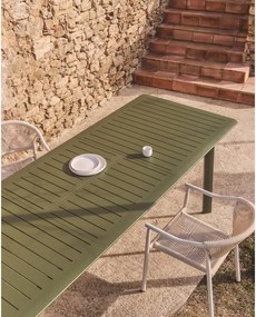 Kovový zahradní jídelní stůl 100x205 cm Brela – Kave Home