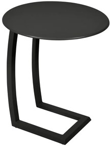 OnaDnes -20% Černý kovový odkládací stolek Fermob Alizé Ø 48 cm