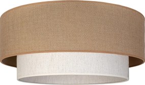 BRILAGI - LED Stropní svítidlo BOHO ECO 1xE27/10W/230V pr. 40 cm béžová/krémová
