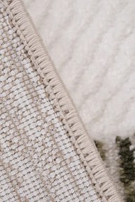 Koberec HOME 384 CREAM / GREEN