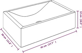 Koupelnová skříňka s umyvadly z krémového mramoru masivní teak 3096578