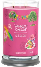 Yankee Candle – Signature Tumbler svíčka Art in the Park (Umění v parku) Velikost: střední 340 g