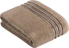 XXXLutz RUČNÍK DO KOUPELNY, 150/100 cm, tmavě hnědá Vossen - Osušky - 003355080234