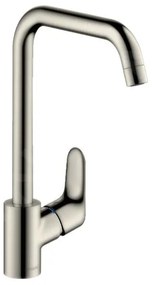 Hansgrohe Focus M41, dřezová baterie Focus, EcoSmart, vzhled nerezový 31821800