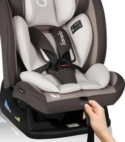 LIONELO Autosedačka Aart i-Size 40-150 cm Beige Latte / Norma R129 i-S