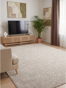 Šedokrémový pratelný koberec 120x170 cm Rocco Dark Cream – Elle Decoration