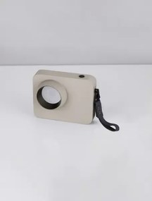 LED stmívatelná béžová stolní lampa Kedros