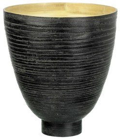 Bambusová váza Spun černá