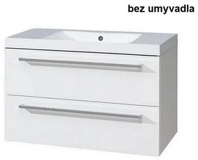 EBS Pure Skříňka umyvadlová 101 cm, bílá S_PURE101BBU