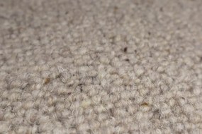 Avanti, Metrážový koberec Alfawool 40 šedý, na míru, šíře 4m,5m, šedá, ab (mřížka), ložnice