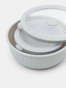 Sinsay - Sada dóz na potraviny s víčky 2 pack - šedá
