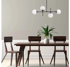 Designový lustr Parisa 108 cm černý