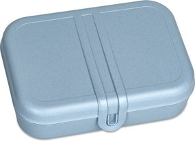Obědová krabička Pascal Organic s přihrádkou L modrá