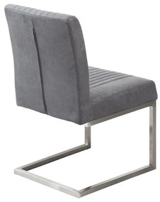 Konzolová židle Boss vintage šedá