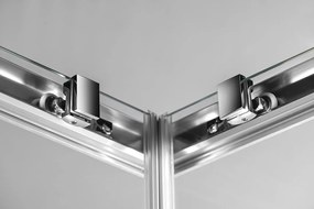 Gelco, SIGMA SIMPLY čtvercová sprchová zástěna 1000x1000 mm, rohový vstup, čiré sklo, GS2110GS2110
