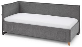 Šedá dětská postel s úložným prostorem 120x200 cm Fun – Meise Möbel
