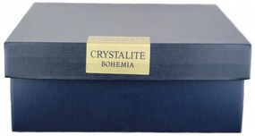 Crystalite Bohemia křišťálový whisky set Quadro (1+6)