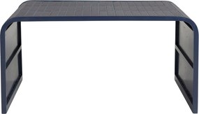 Modrý keramický konferenční stolek 47x80 cm Tiles – Zuiver