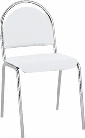 KOVONAX Židle Iva Čalounění: Koženka DOLARO, Barva látky: DOLARO N1, Povrchová úprava (barva): Vzorník RAL
