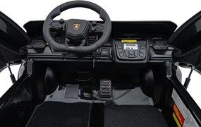 Elektrické autíčko Lamborghini Revuelto XL černé