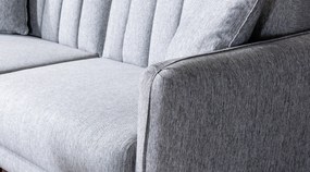 Atelier del Sofa Sedací souprava Aqua-TKM03-1008, Šedá