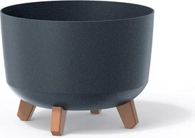 PRO Květináč GRACIA STANDARD ECO WOOD antracit 33,9cm