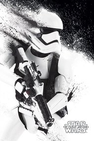 Plakát - Star Wars VII (Stormtrooper paint)