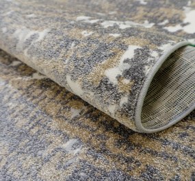 BE Koberec Siesta 1150 BEIGE GREY - šedý obdélníkový Rozměr: 50x80 cm