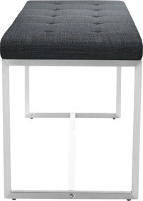 Lavice Barci látka – tmavě šedá